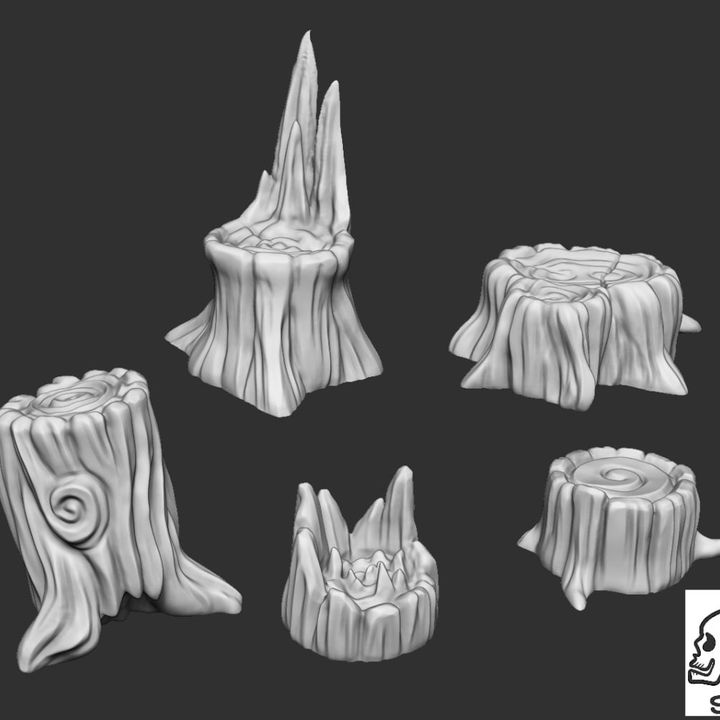 3D Printable Wood pack by Skail