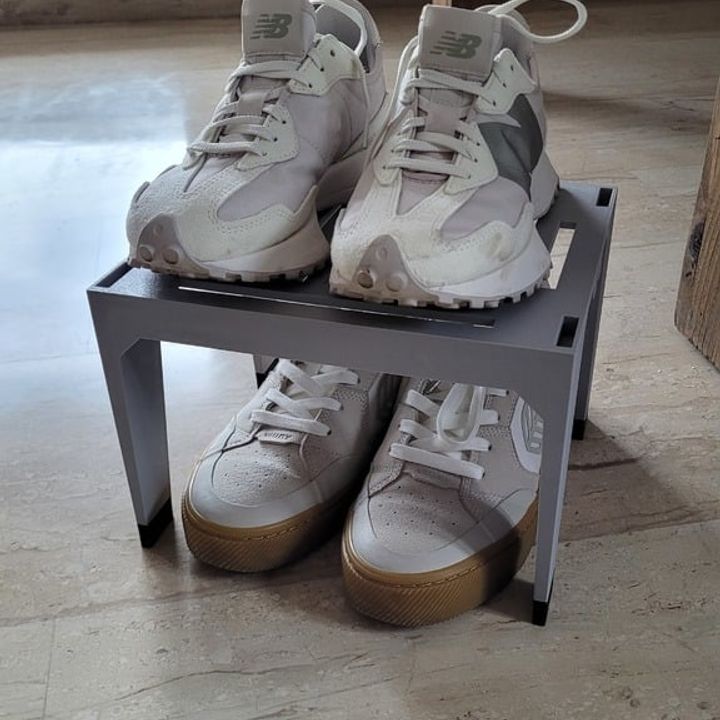 3D Printable Stackable Shoe Shelf - 250mmx220mm by Pavlo Tytyuk
