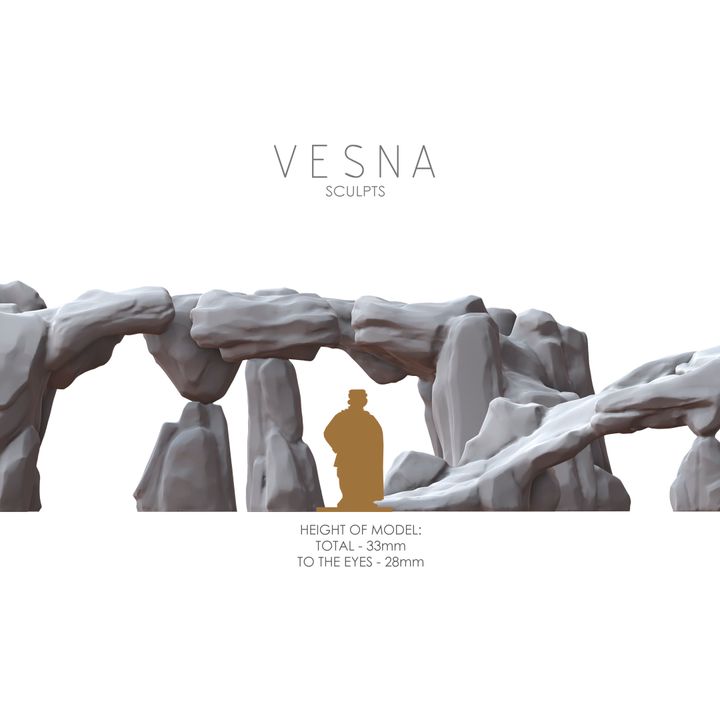 3D Printable STONE ARCHES by VESNA SCULPTS