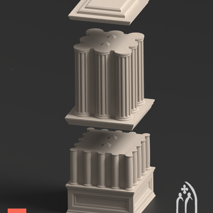 3D Printable Invictaria, Beacon of Progress by Sacrusmundus