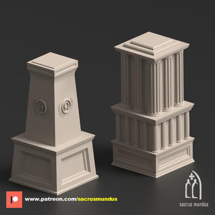 3D Printable Invictaria, Beacon of Progress by Sacrusmundus