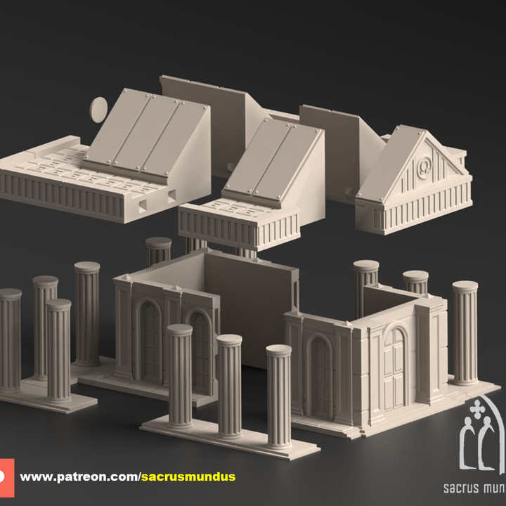 3D Printable Invictaria, Beacon of Progress by Sacrusmundus