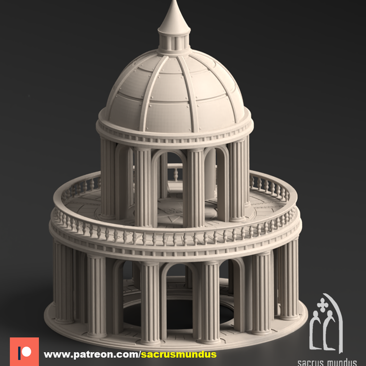 3D Printable Invictaria, Beacon of Progress by Sacrusmundus