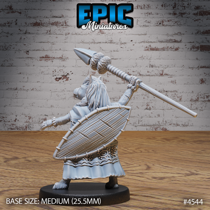 3D Printable Beast Folk Tribe Throwing / Utopian Male Warrior / African ...