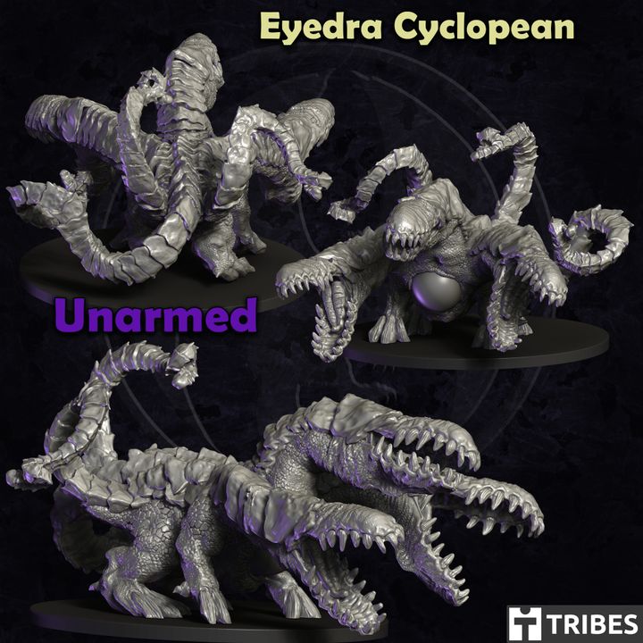 3D Printable Eyedra - Cyclopean by Dark-Platypus Studio