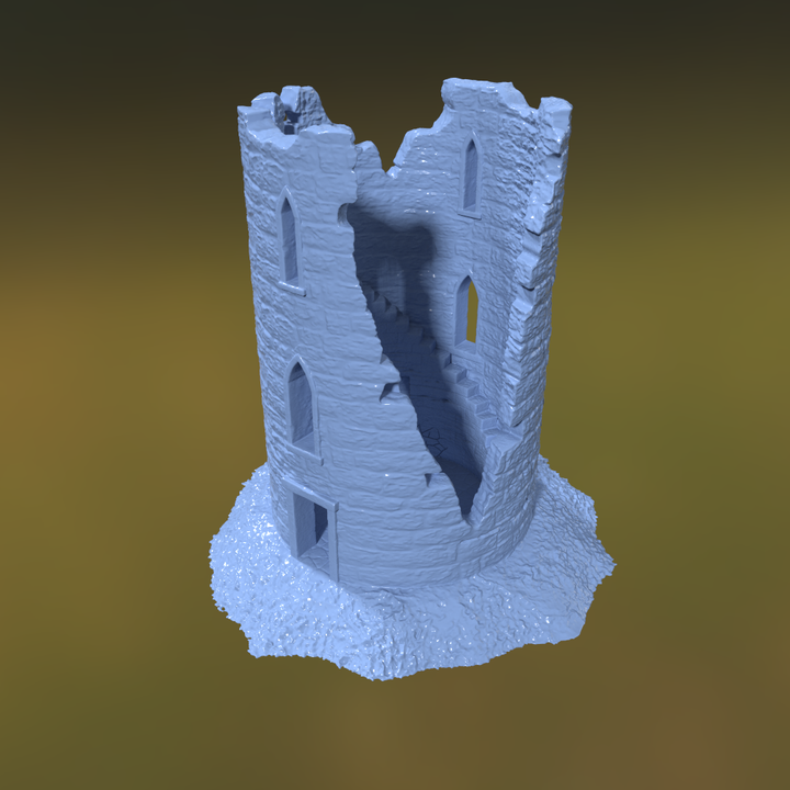 3D Printable The Tower by Enzo Calcagni