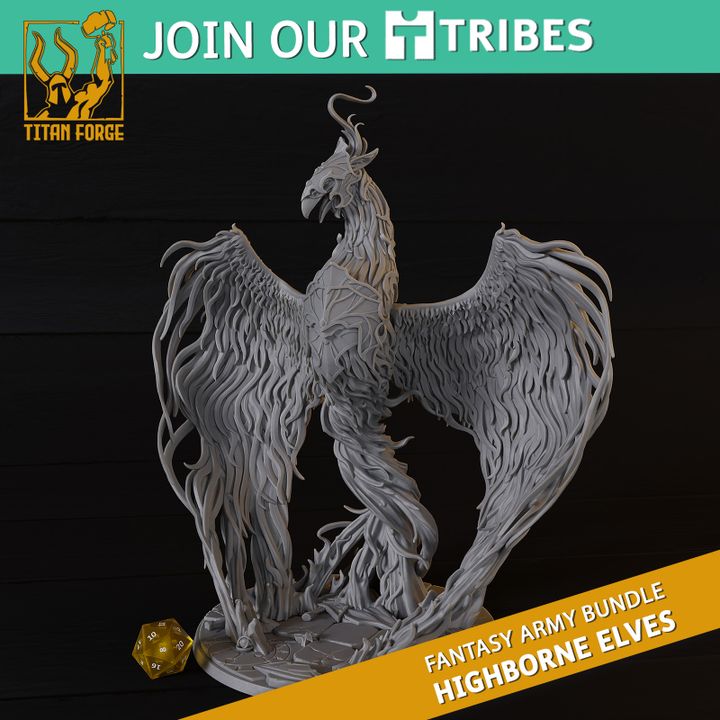 3D Printable Highborne Elves Bundle by Titan Forge Miniatures