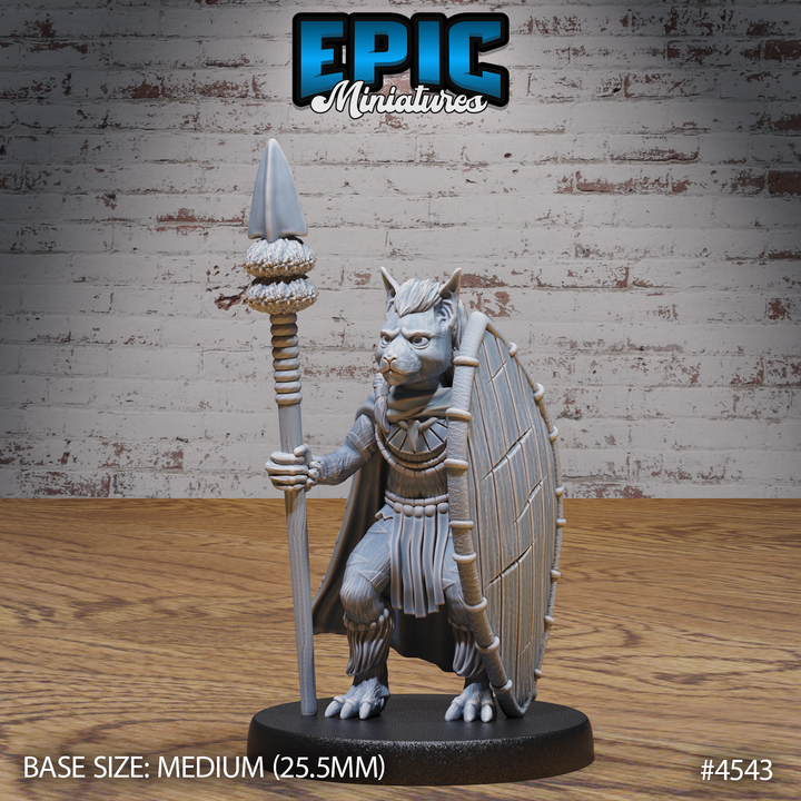 3D Printable Beast Folk Tribe Set / Utopian Male Warrior / African ...