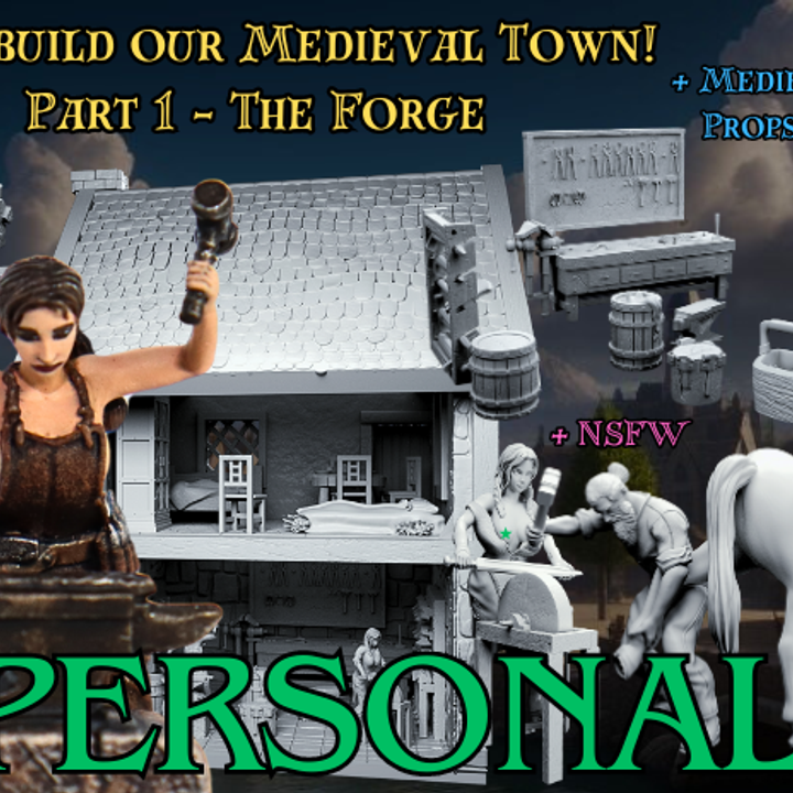 3D Printable The Forge: Complete Set [Personal] by Sol Invictus Factory