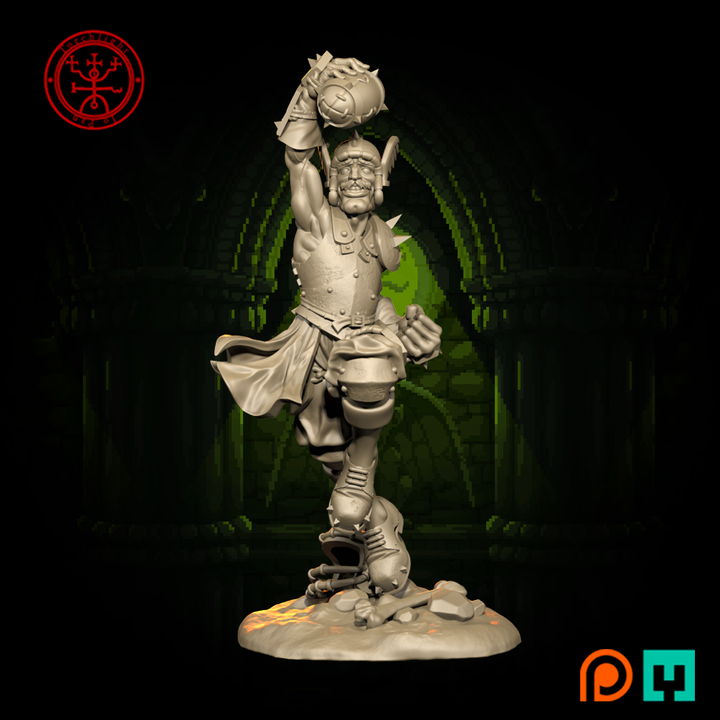 3D Printable TORCHLIGHT "GRIFF" by Torchlight Models