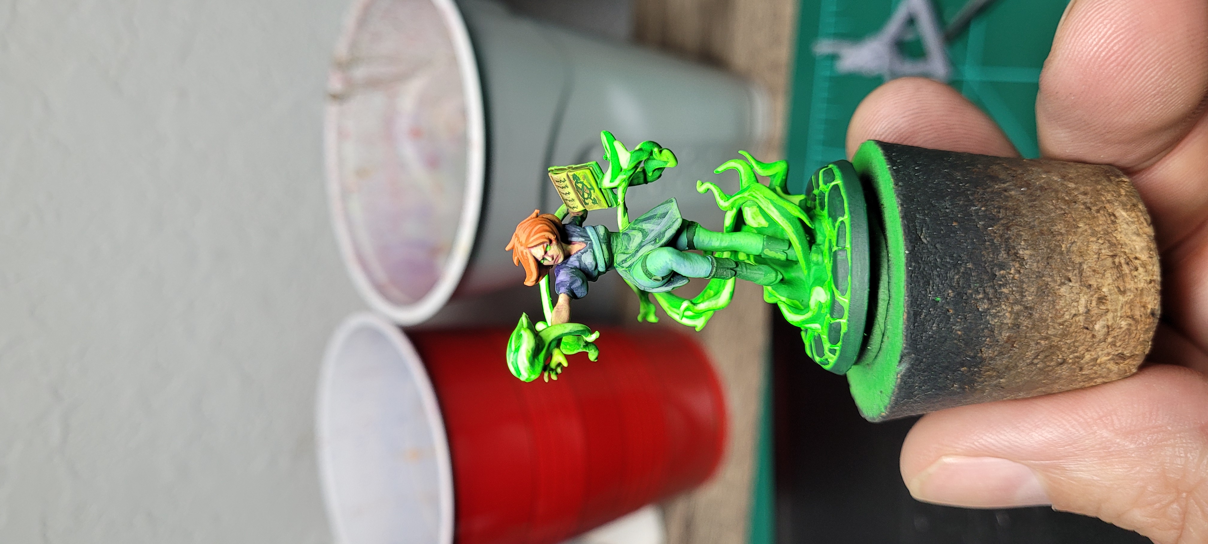 3D Printable Ellie the Genasi Mage - reforged (+variant) by Twin ...