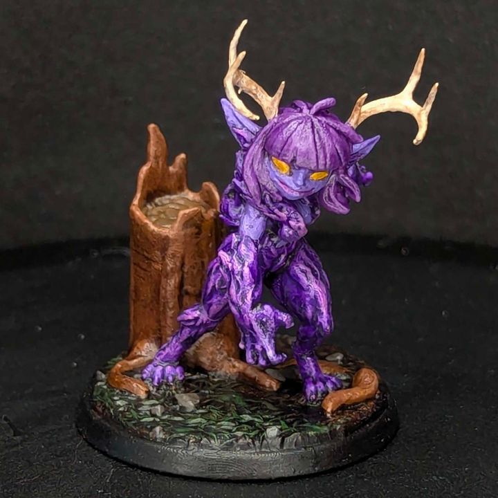 3D Print of Mirabel the Goblin Werewolf (+variant) by popsculpture