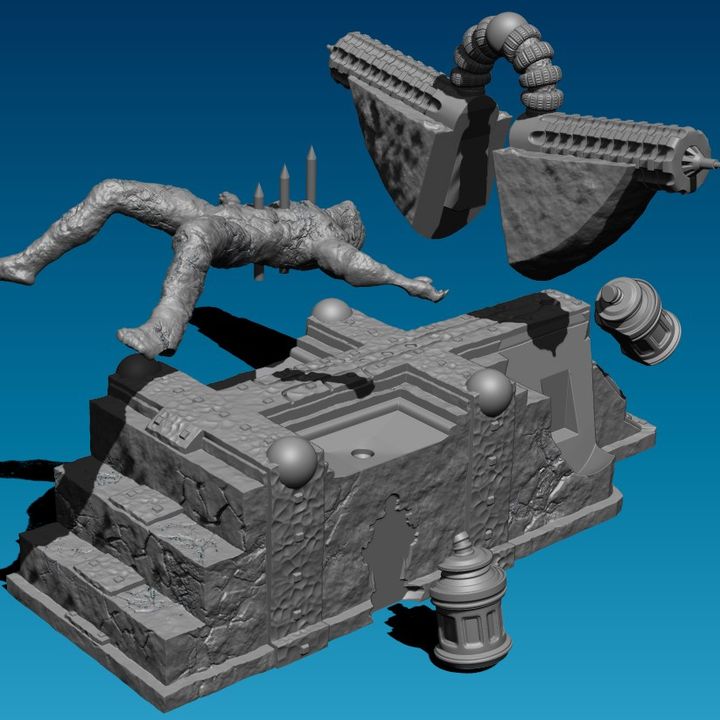 3D Printable Transmutation Table by Mr. Bugg