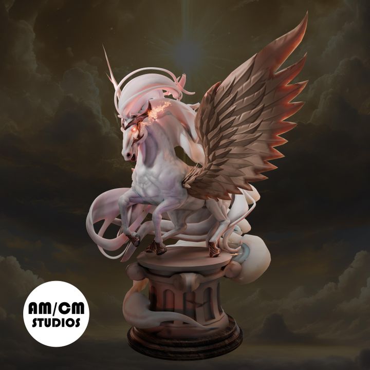 3D Printable Freyja Odinsdottir Valkyrie Pin-Up (Commercial license) by AMCM Studios