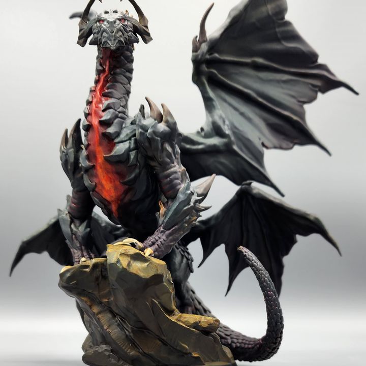 3D Print of Tora, Arcane Dragon by chrisnuckols