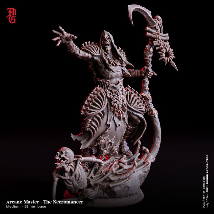 3D Printable Flesh Of Gods - July/2024 - Spellbound Apocalypse by Flesh ...