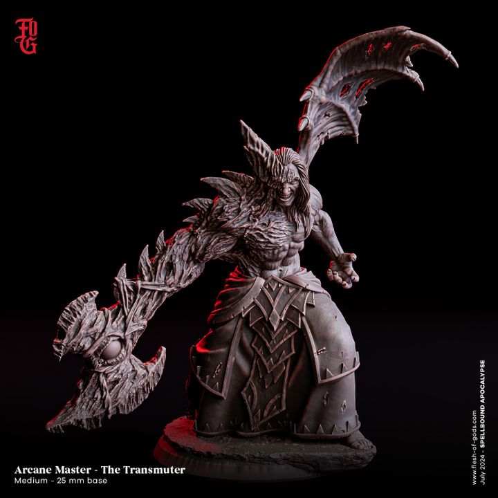 3D Printable Flesh Of Gods - July/2024 - Spellbound Apocalypse by Flesh ...