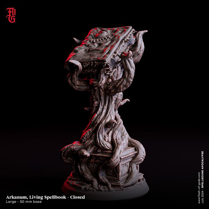 3D Printable Flesh Of Gods - July/2024 - Spellbound Apocalypse by Flesh ...