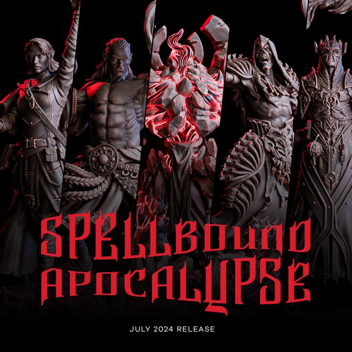 3D Printable Flesh Of Gods - July/2024 - Spellbound Apocalypse by Flesh ...