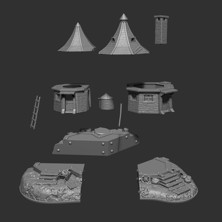 3D Printable Hut by Aronon