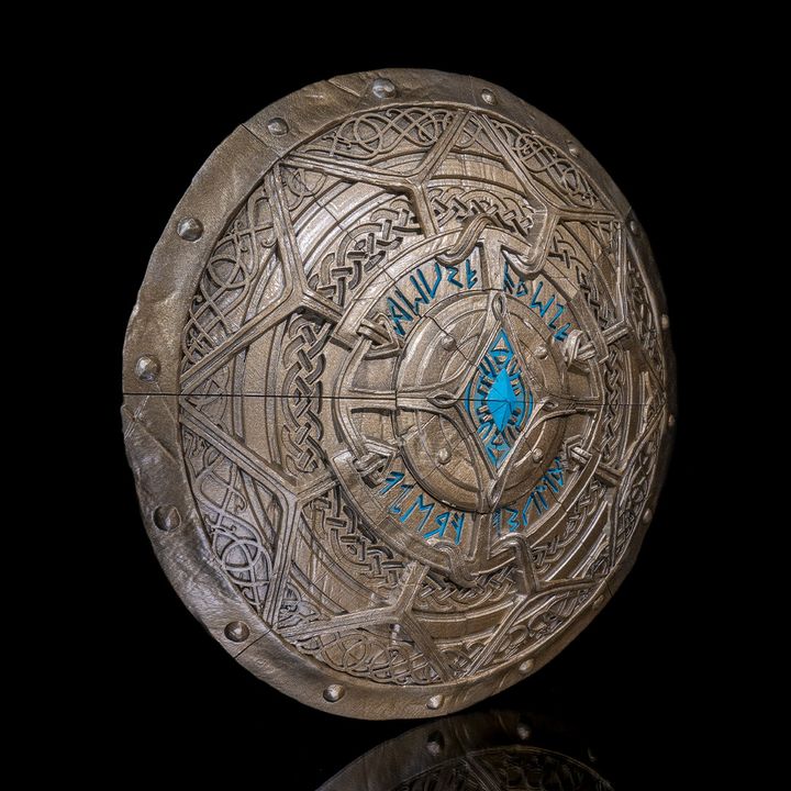 3D Printable Freya's Shield by Stlflix