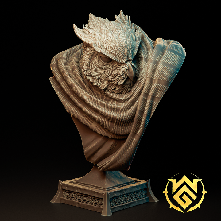 3D Printable Bust - Anurak, the Zephyr by The Witchguild
