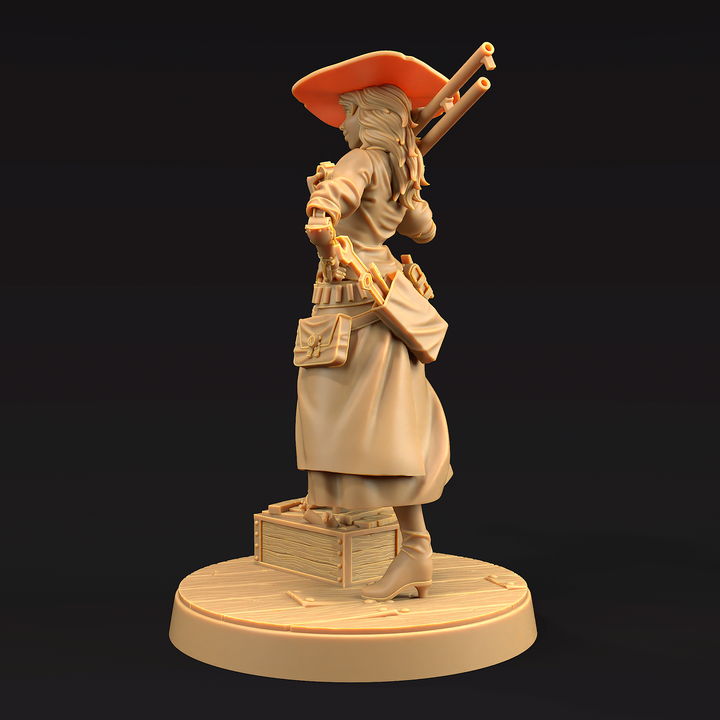 3D Printable Miss Bell | PRESUPPORTED | Shadows Over Silver Creek by ...