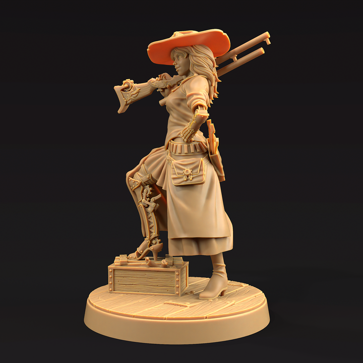 3D Printable Miss Bell | PRESUPPORTED | Shadows Over Silver Creek by ...