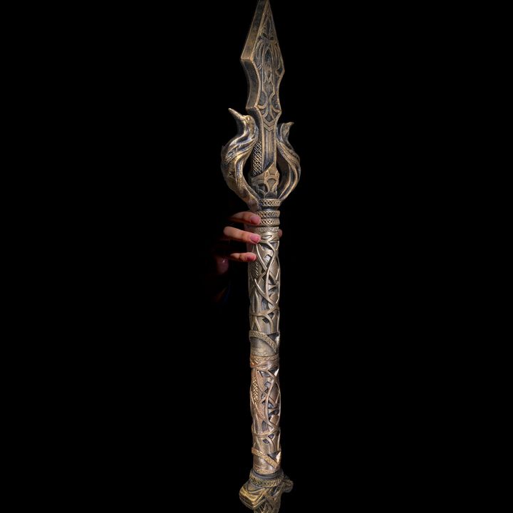 3D Printable Gungnir by Stlflix