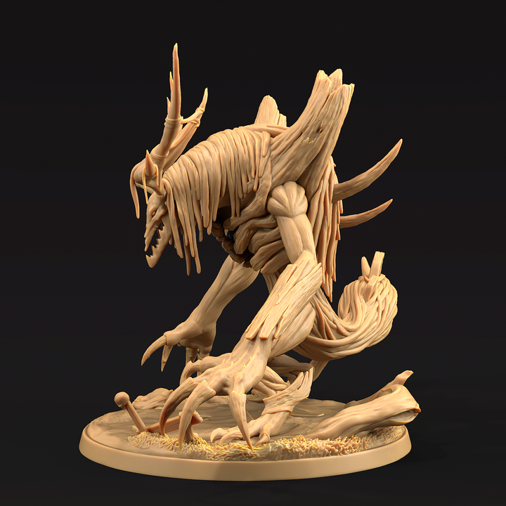 3D Printable Wendigo Ancient | PRESUPPORTED | Shadows Over Silver Creek ...