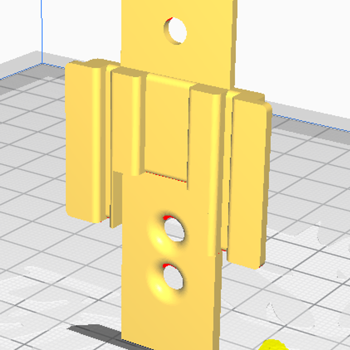 3D Printable Walkman Clip / Mount by Callum Reed