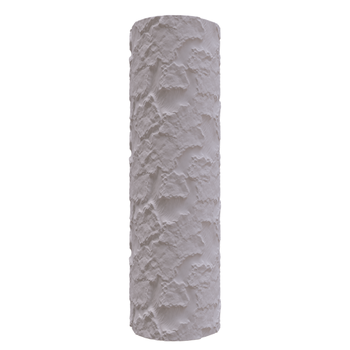 3D Printable Texture Roller - GR0100T3EP by Valentin Mladin