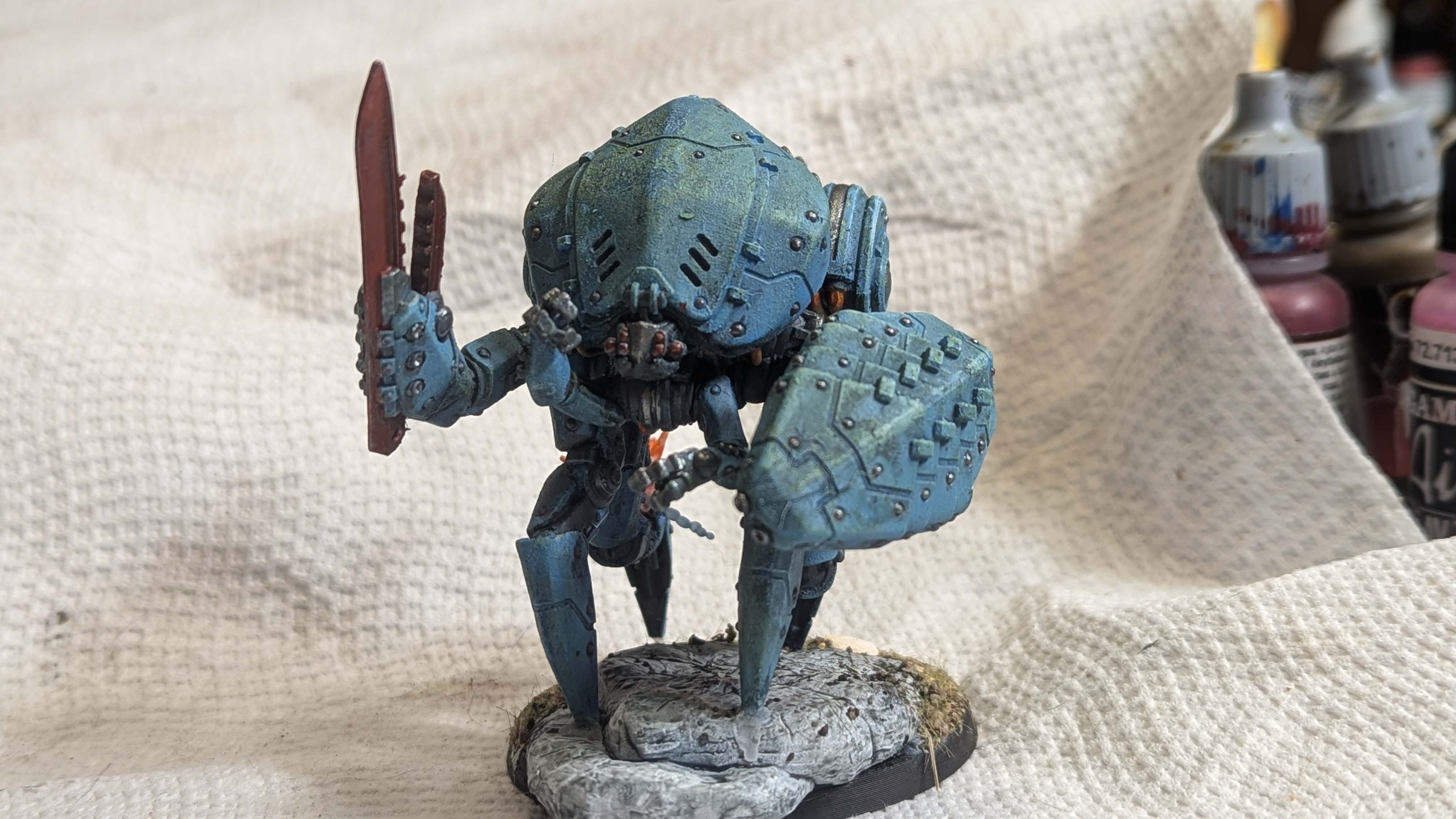 3D Printable S.E.A Coalition - Frontline BattleSuit by Oshounaminis