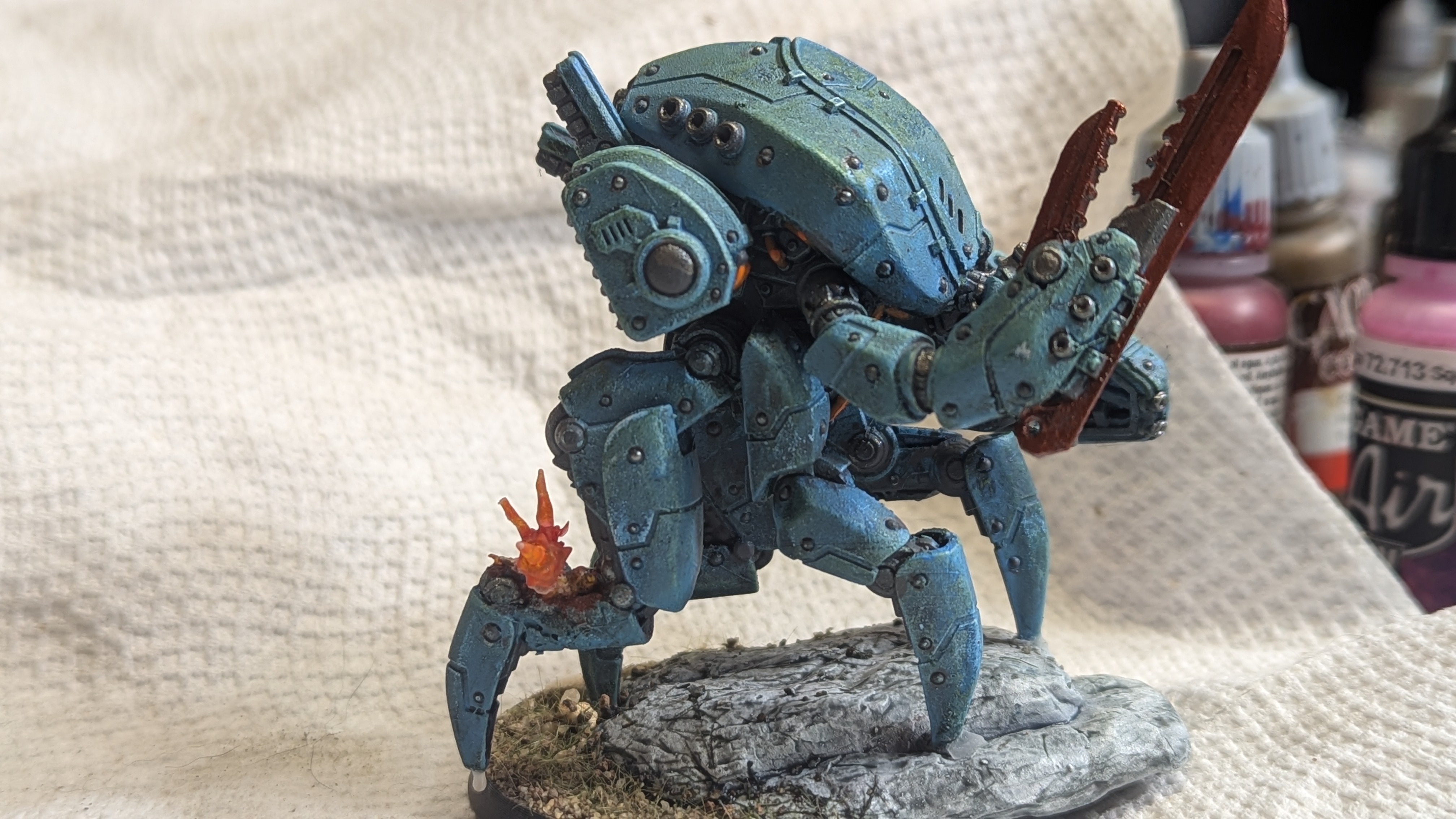 3D Printable S.E.A Coalition - Frontline BattleSuit by Oshounaminis