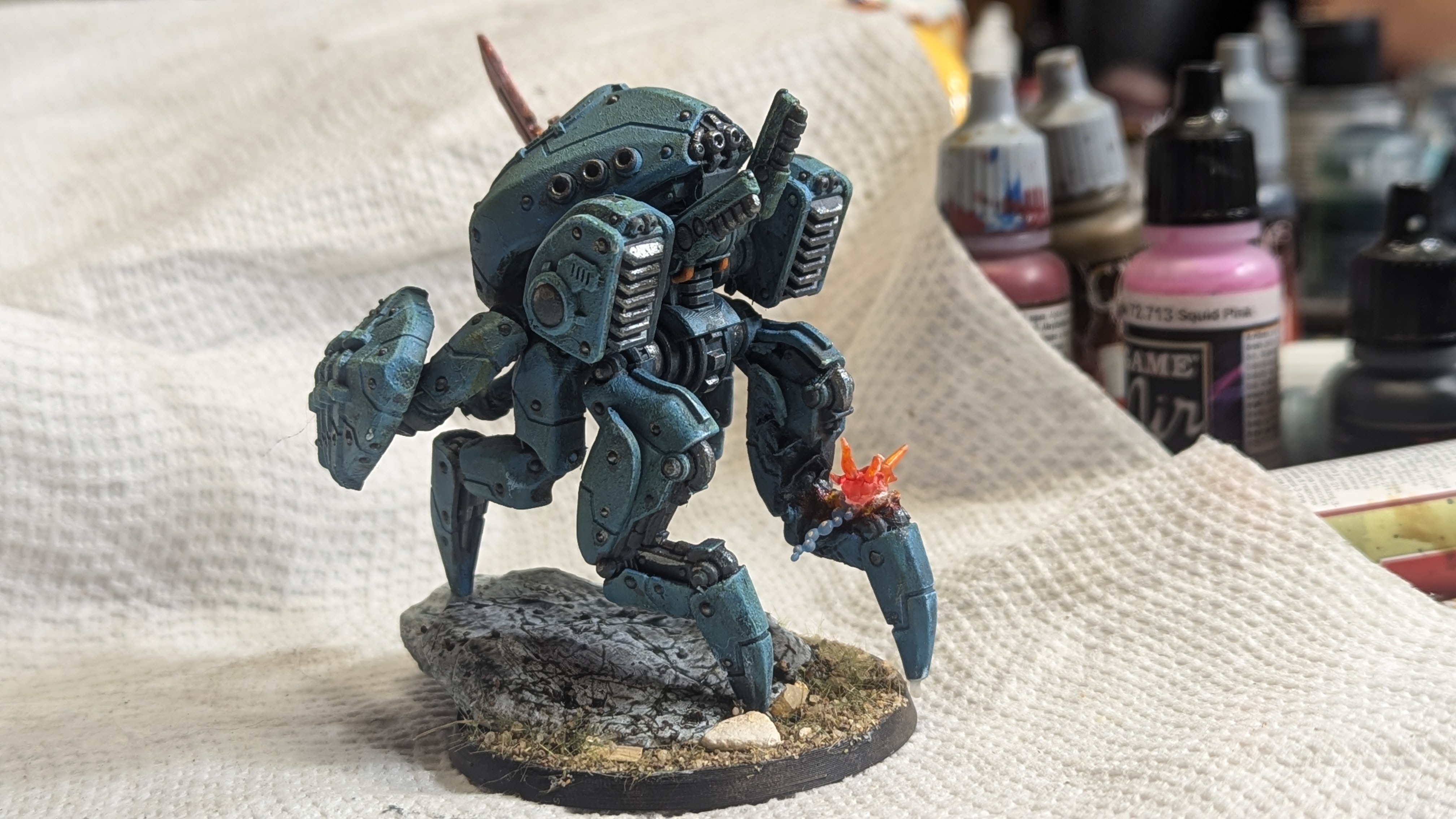 3D Printable S.E.A Coalition - Frontline BattleSuit by Oshounaminis