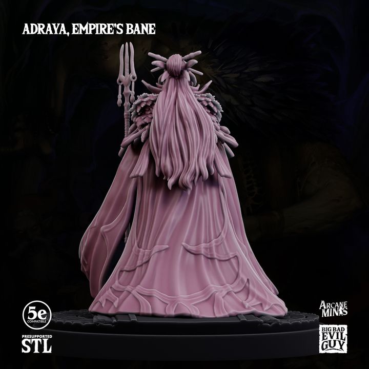 3D Printable Adraya, Empire's Bane - Complete Bundle by Big Bad Evil Guy