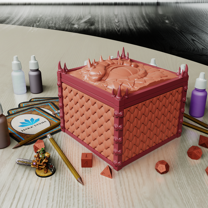 3D Printable Dragon organizer by Crosslances