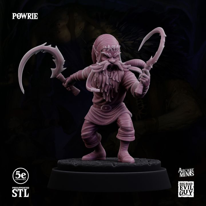 3D Printable Powrie Minions by Big Bad Evil Guy