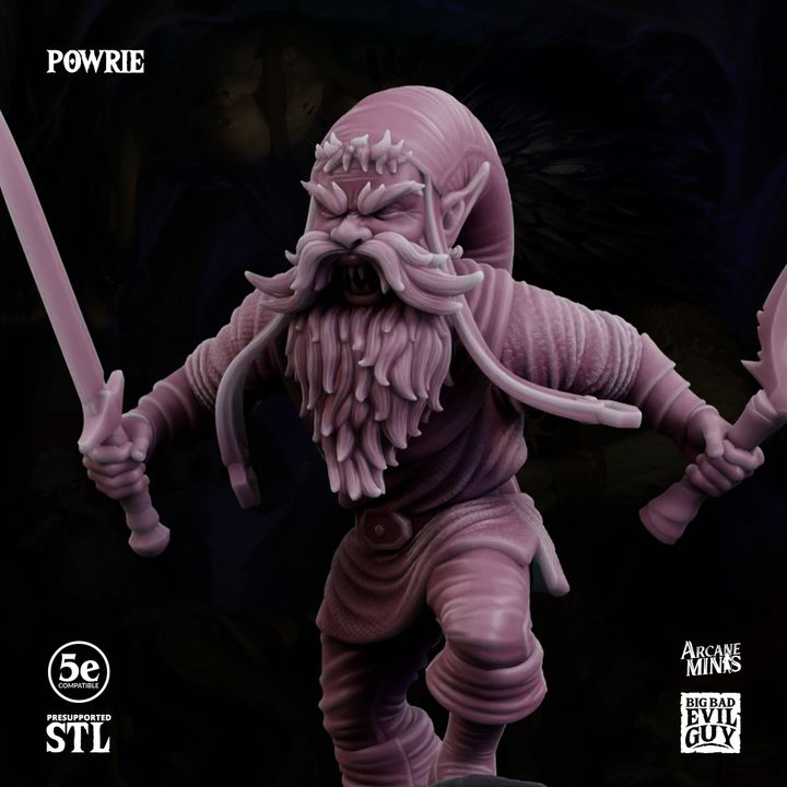 3D Printable Powrie Minions by Big Bad Evil Guy