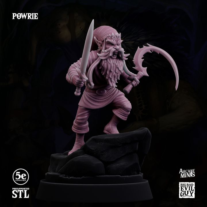 3D Printable Powrie Minions by Big Bad Evil Guy