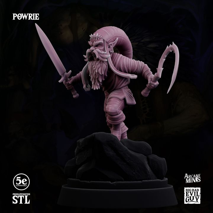 3D Printable Powrie Minions by Big Bad Evil Guy