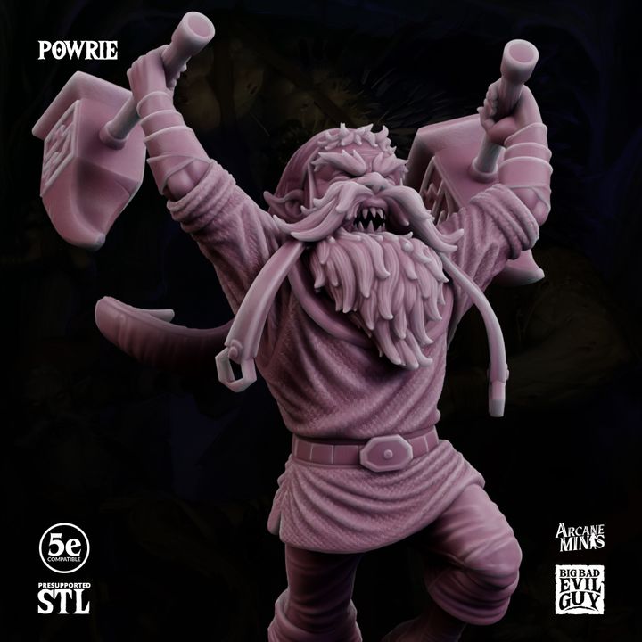 3D Printable Powrie Minions by Big Bad Evil Guy