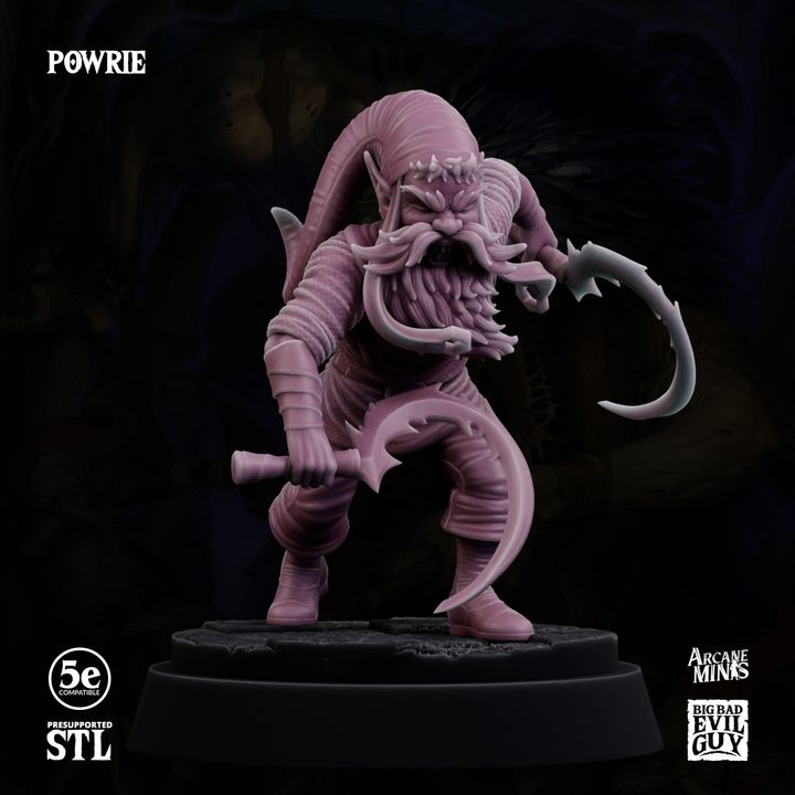 3D Printable Powrie Minions by Big Bad Evil Guy