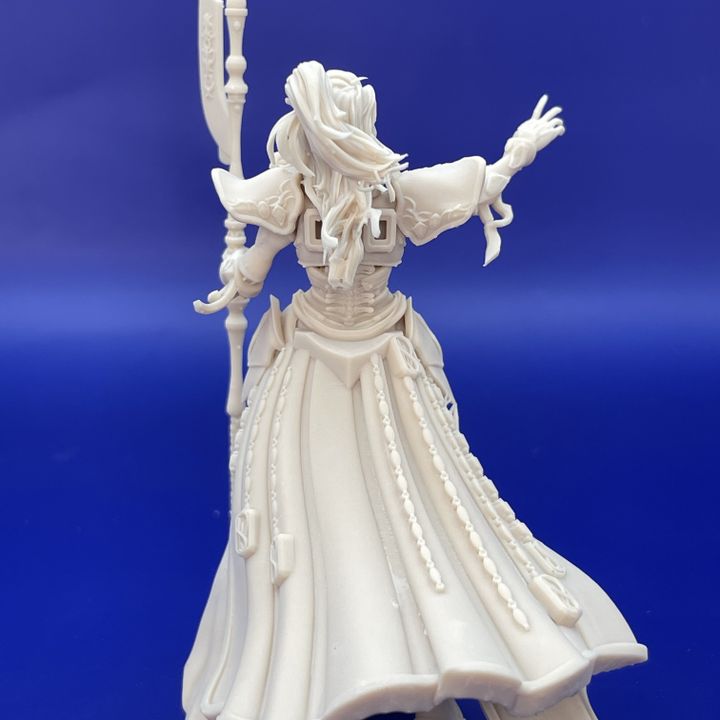 3D Printable Space Elf Wizard by 3DArtGuy
