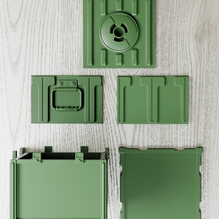 3D Printable Military organizer by Crosslances