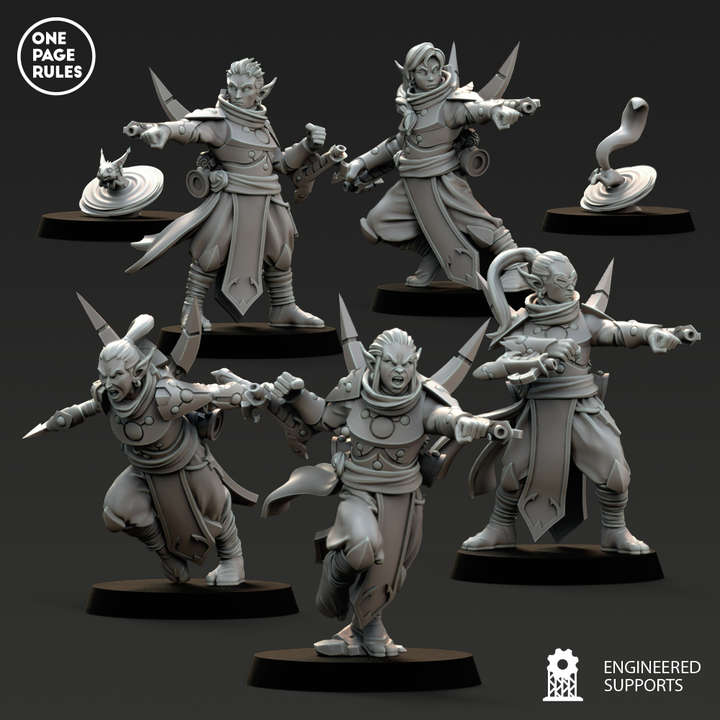 3D Printable High Elf Fleets - Release #5 by One Page Rules