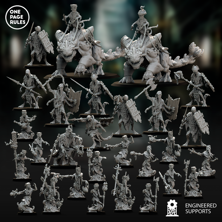 3D Printable Shadow Stalkers - Release #2 by One Page Rules