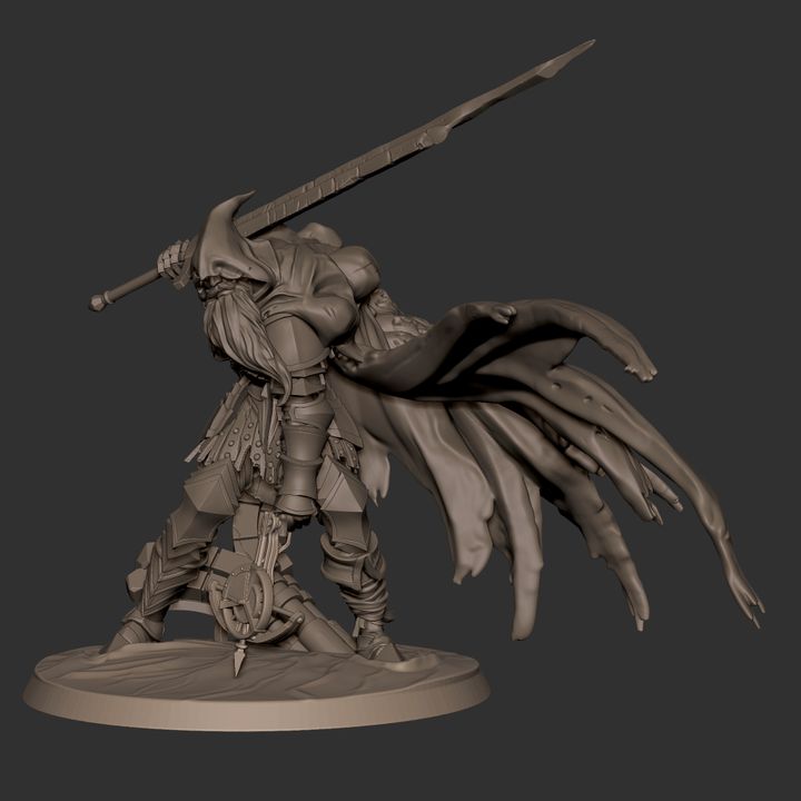 3D Printable Gabriel, the Slave Knight by Bite the Bullet