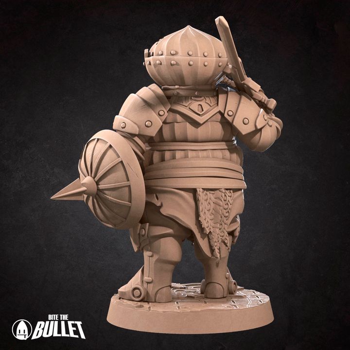 3D Printable Cry, the Onion Knight by Bite the Bullet
