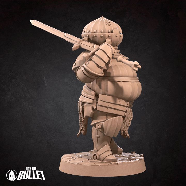 3D Printable Cry, the Onion Knight by Bite the Bullet